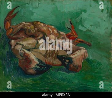 Vincent van Gogh – Crab on its Back (1888) famous painting Stock Photo ...