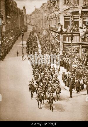 ANZAC Day in London, 25th April 1919 Stock Photo - Alamy