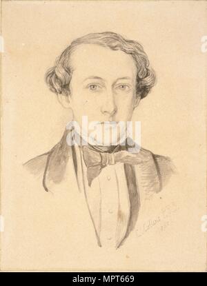 Portrait of Charles Allston Collins, 1850. Artist: John Everett Millais ...
