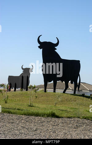 A roadside billboard advertisement of one of Spain's most famous ...