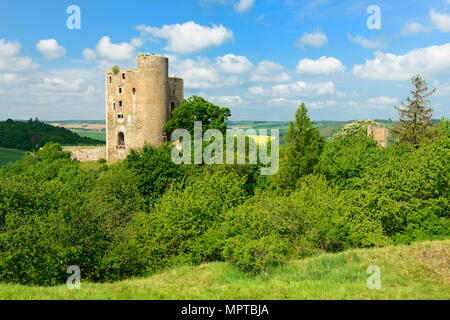 Ruin of Arnstein Castle, Sylda-Harkerode, Mansfeld-South Harz, Saxony ...