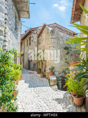 Scenic sight in Roviano, comune in the Metropolitan City of Rome in the ...