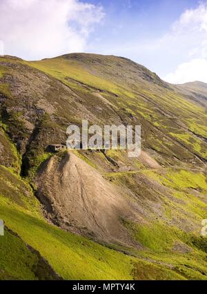 Coledale Force Crag Mine Stock Photo - Alamy
