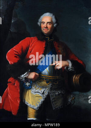 Maurice de Saxe, 1696 –1750. German in French service. Marshal and ...