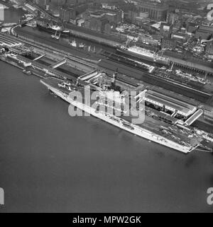 The HMS Centaur was a British Royal Navy ship that engaged in battle ...