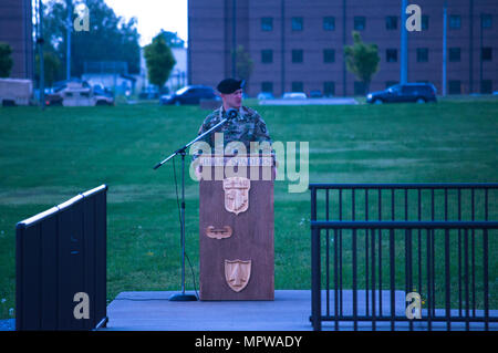 U.S. Army Lt. Col. Ryan Price, 228th Theater Tactical Signal Brigade ...