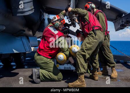 Mark 82 500-pound high-drag bombs aboard a B-52G Stratofortress ...
