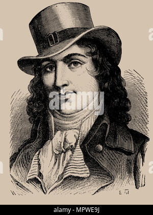 Charles Jean Marie Barbaroux, 1767 - 1794. French revolutionist. From ...