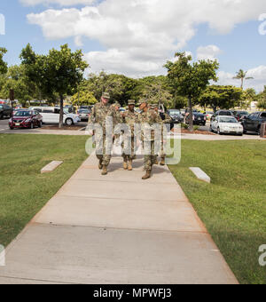 Brig. Gen. Randall McIntire (left), U.S. Army Air Defense Artillery ...