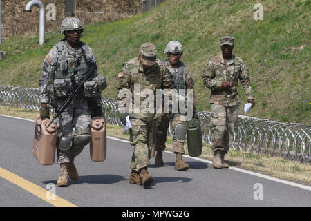 Participants for 2nd Infantry Division Best Warrior competition conduct ...