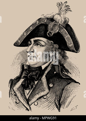 General Pierre Riel, marquis de Beurnonville (1752-1821), 1790s Stock ...