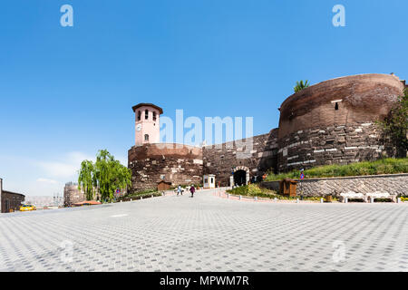 Entrance to Citadel, Citadel, old Ankara, Ankara, Turkey Stock Photo ...