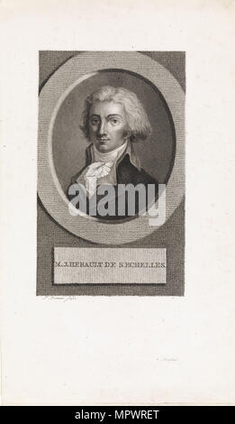 Portrait of Marie-Jean Hérault de Séchelles (1759-1794), Second Half of ...