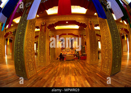 inside view - buddha at Buddhist monastery in Ladakh India Stock Photo ...