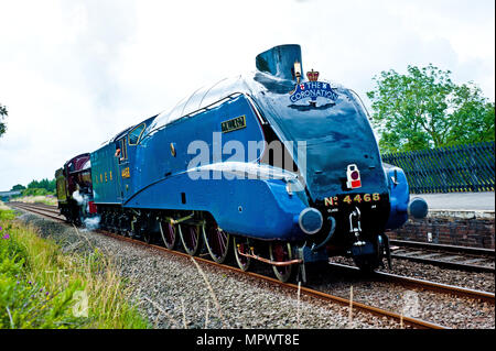 Mallard the record breaking locomotive Stock Photo - Alamy