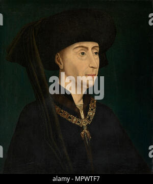 Philip III the Good (1396-1467). Duke of Burgundy. Portrait. Engraving ...
