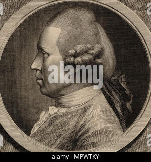 Portrait of the composer Johann Adam Hiller (1728-1804). Museum ...