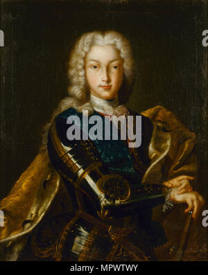 Portrait of the Tsar Peter II of Russia (1715-1730), 1728. Artist ...