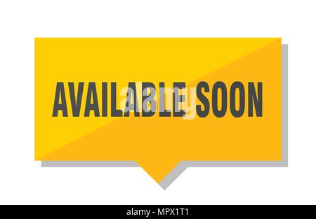 available yellow square price tag Stock Vector Image & Art - Alamy