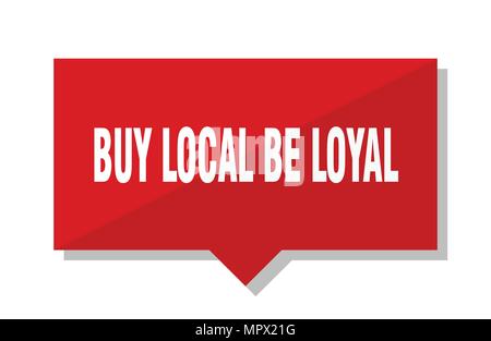 buy local red square price tag Stock Vector Image & Art - Alamy