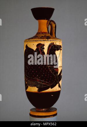 ancient greek vase on white background. Greek Vase logo. flat style ...