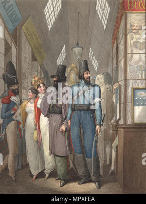 Russian Cossacks in Paris, 1914, 1814-1815 Stock Photo - Alamy