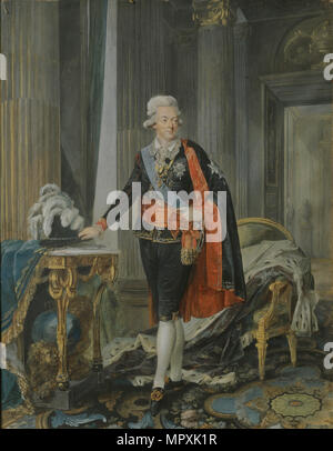 portrait of Gustav III , 1746 - 1792, King of Sweden, Portrait von ...