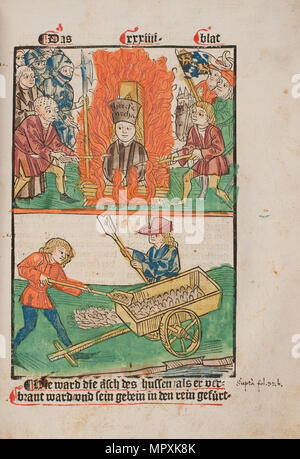 JAN HUS WITH BOOK Stock Photo - Alamy