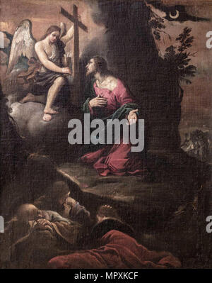 Jesus Agony in the Garden of Gethsemane Stock Photo - Alamy