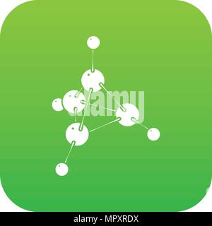 Methanol (methyl alcohol, MeOH) molecule. Highly toxic. Skeletal ...