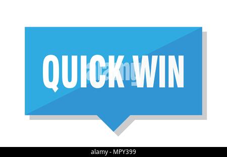 win-win blue square price tag Stock Vector Image & Art - Alamy