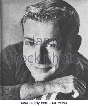 JAMES DEAN (1931-1955) American film actor in 1955 while shooting Stock ...