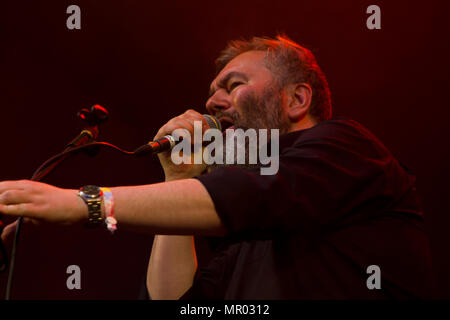 Arab Strap performin at music festival Stock Photo - Alamy