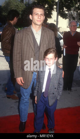 WESTWOOD, CA - MARCH 9: (L-R) Actor Christian Slater and brother actor ...