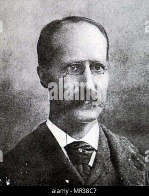 Photographic portrait of Henry Augustus Rowland (1848-1901) an American ...