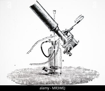 William Huggins (1824-1910) British astronomer and spectroscopist ...