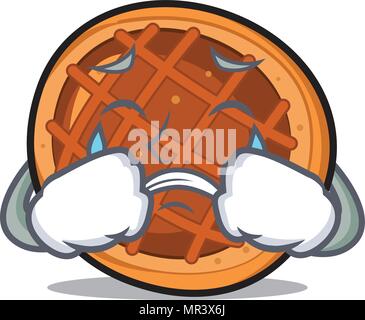 cartoon crying pie Stock Vector Image & Art - Alamy