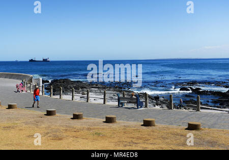 Sea Point Promenade, Western Cape; Cape Town, South Africa Stock Photo ...