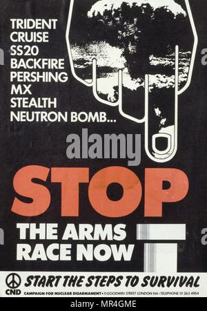 British Campaign for Nuclear Disarmament symbol Stock Photo - Alamy