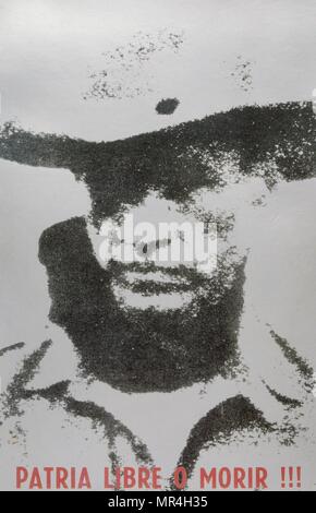 Sandinista National Liberation Front (FSLN) propaganda poster in ...