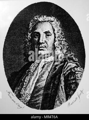 Richard Mead, 1673 - 1754. English physician Stock Photo - Alamy