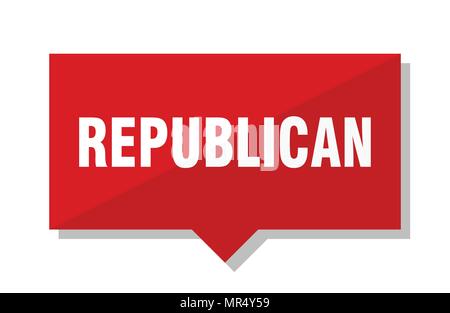 vote republican red square price tag Stock Vector Image & Art - Alamy