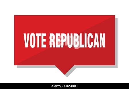 republican red square price tag Stock Vector Image & Art - Alamy