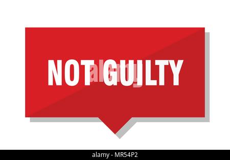 guilty red square price tag Stock Vector Image & Art - Alamy
