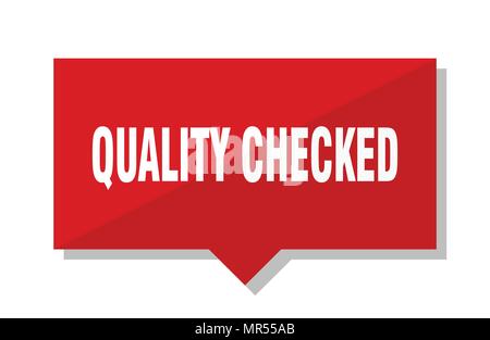 checked red square price tag Stock Vector Image & Art - Alamy