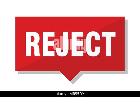 rejected red square price tag Stock Vector Image & Art - Alamy