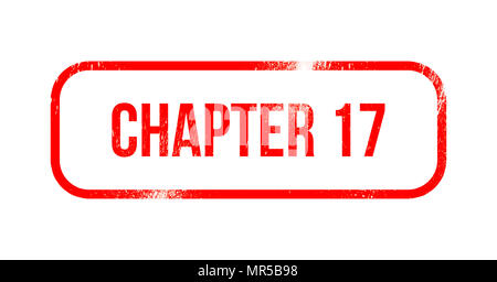 chapter 8 - red grunge rubber, stamp Stock Photo - Alamy