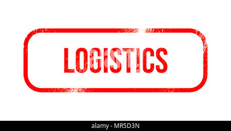 logistics grunge rubber stamp isolated on white background Stock Photo ...