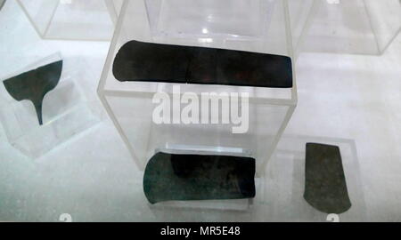 Copper agricultural tool from the Indus Valley Civilisation at Mohenjo ...