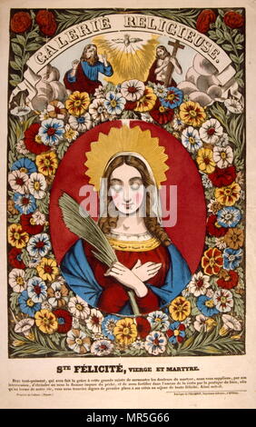 Saint Felicity of Rome Stock Photo: 134856586 - Alamy